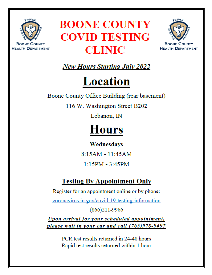 Health Covid-19 FAQs - Boone County, Indiana